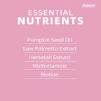 Pumpkin seed oil gummies for hair growth