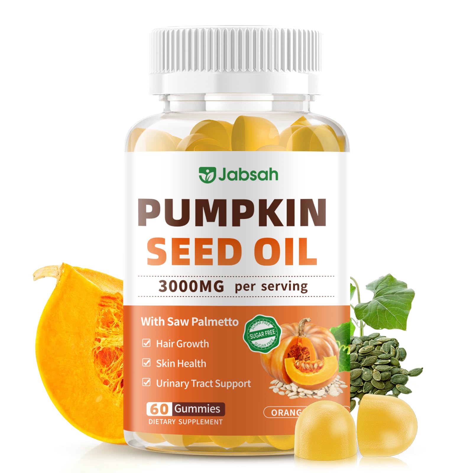 pumpkin seed oil gummies for hair health