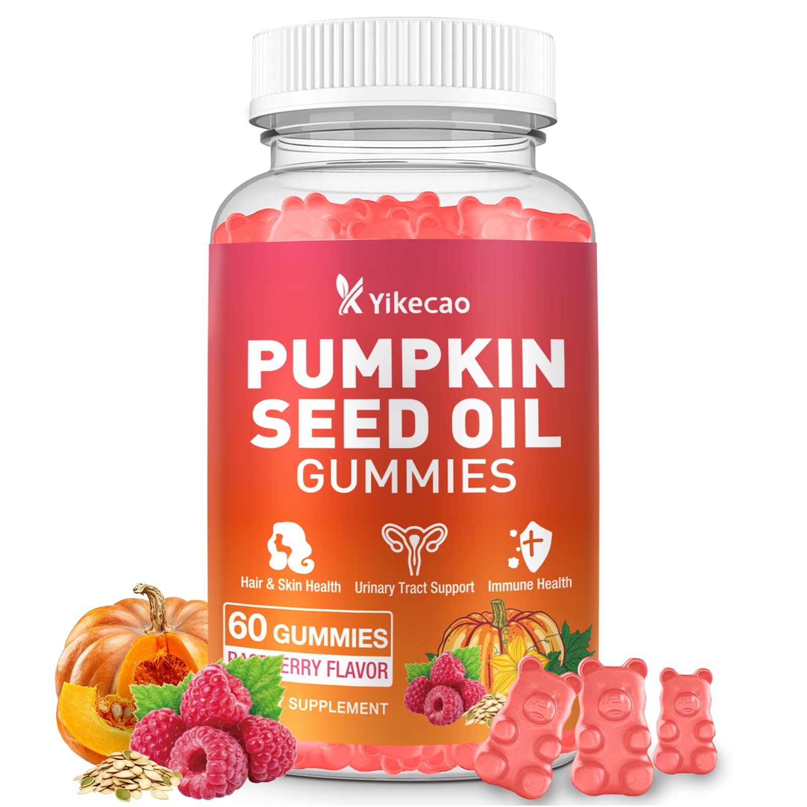 pumpkin seed oil gummies for hair health