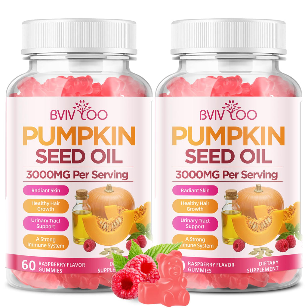 Pumpkin seed oil gummies for hair health