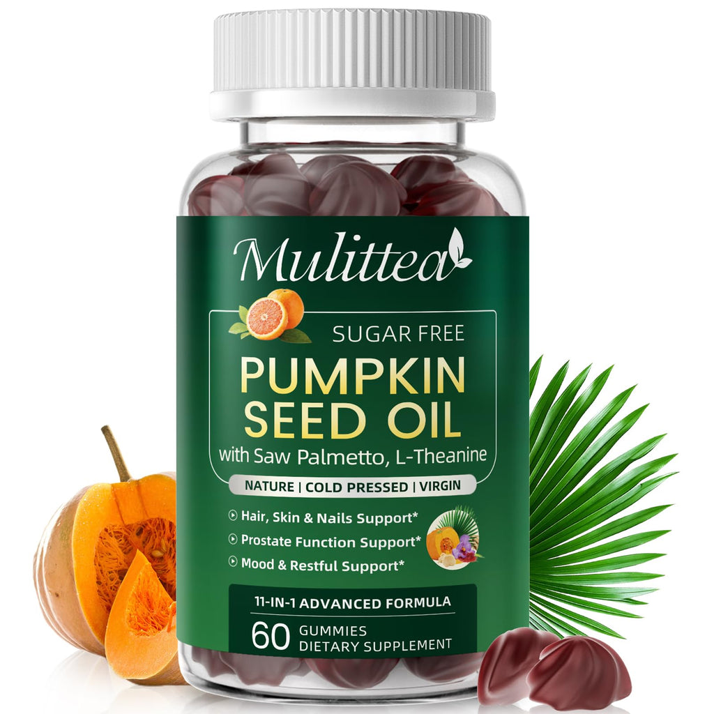 Pumpkin seed oil gummies for hair health