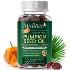 Pumpkin seed oil gummies for hair health