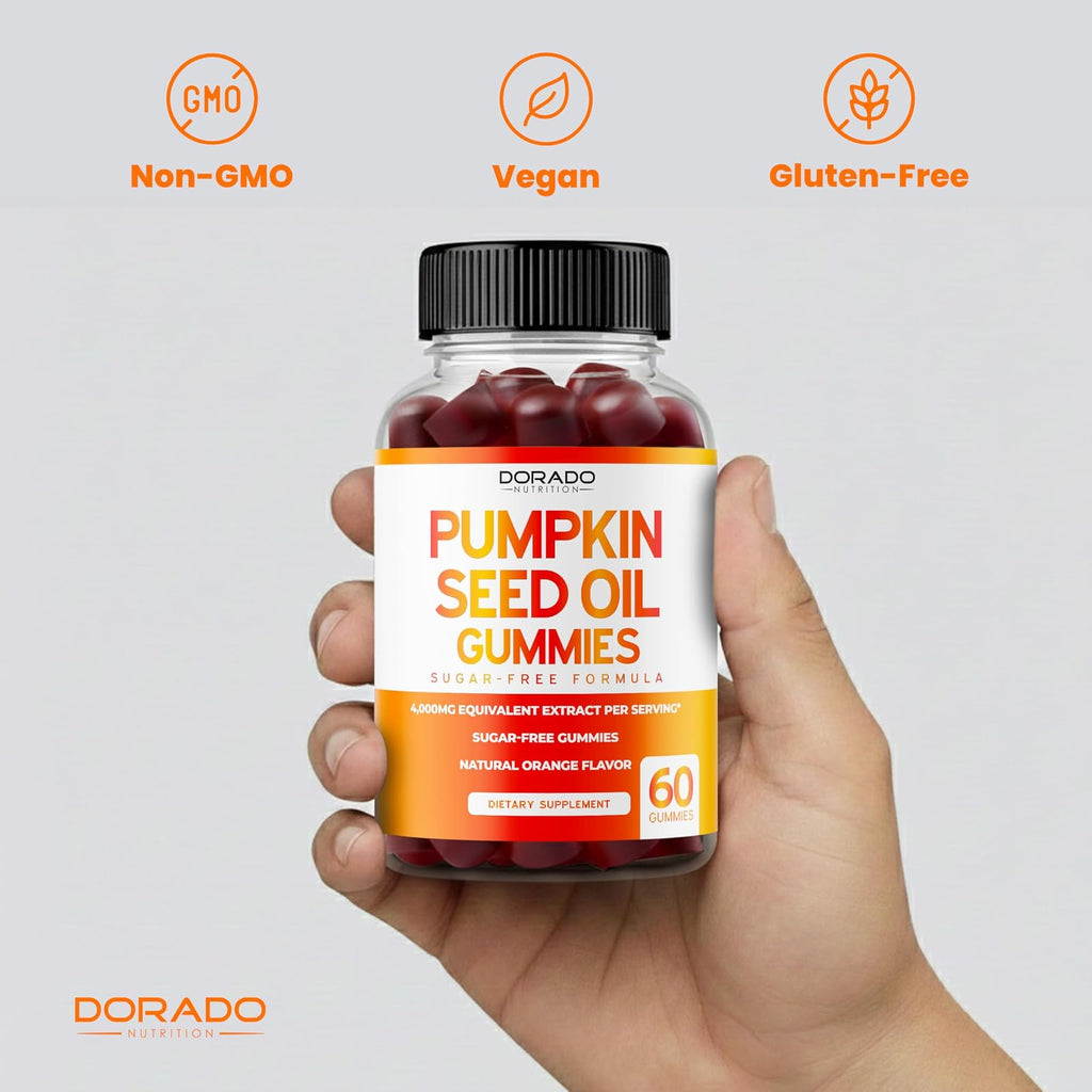 Pumpkin seed oil gummies for immune support