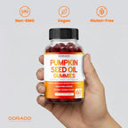 Pumpkin seed oil gummies for immune support