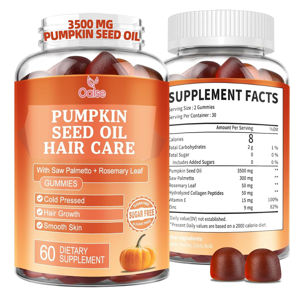 Pumpkin seed oil gummy multivitamin