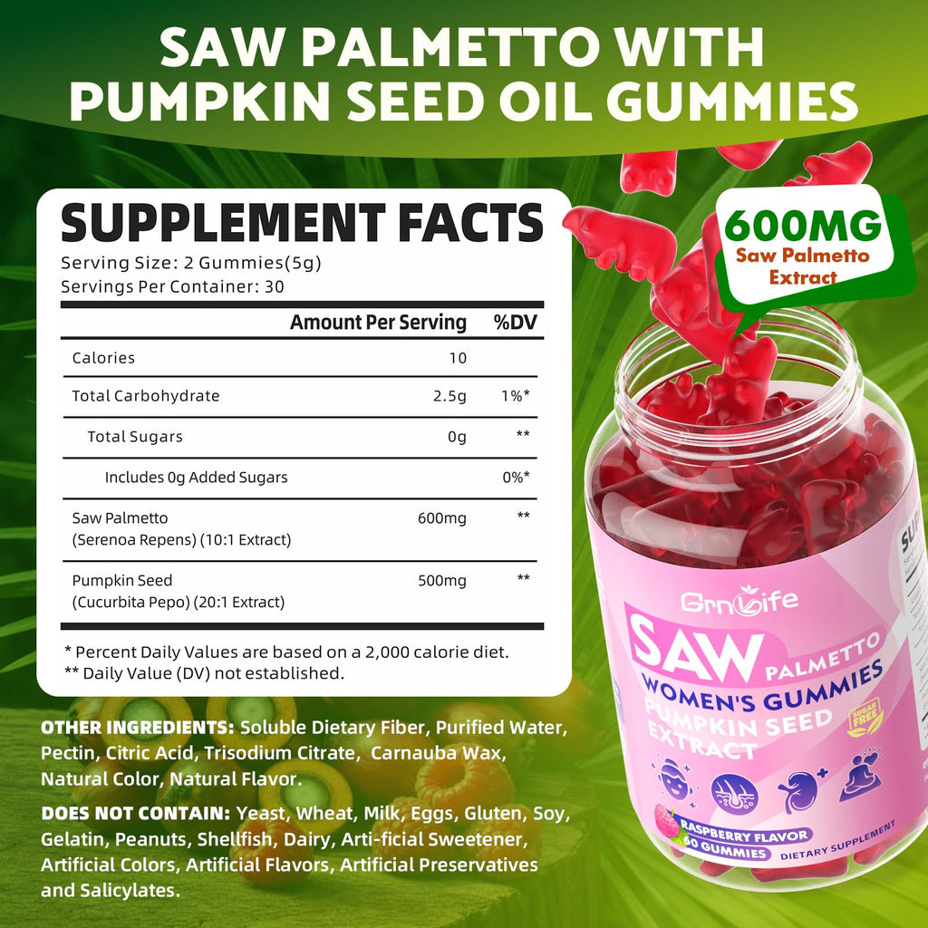 Pumpkin seed oil infused gummies