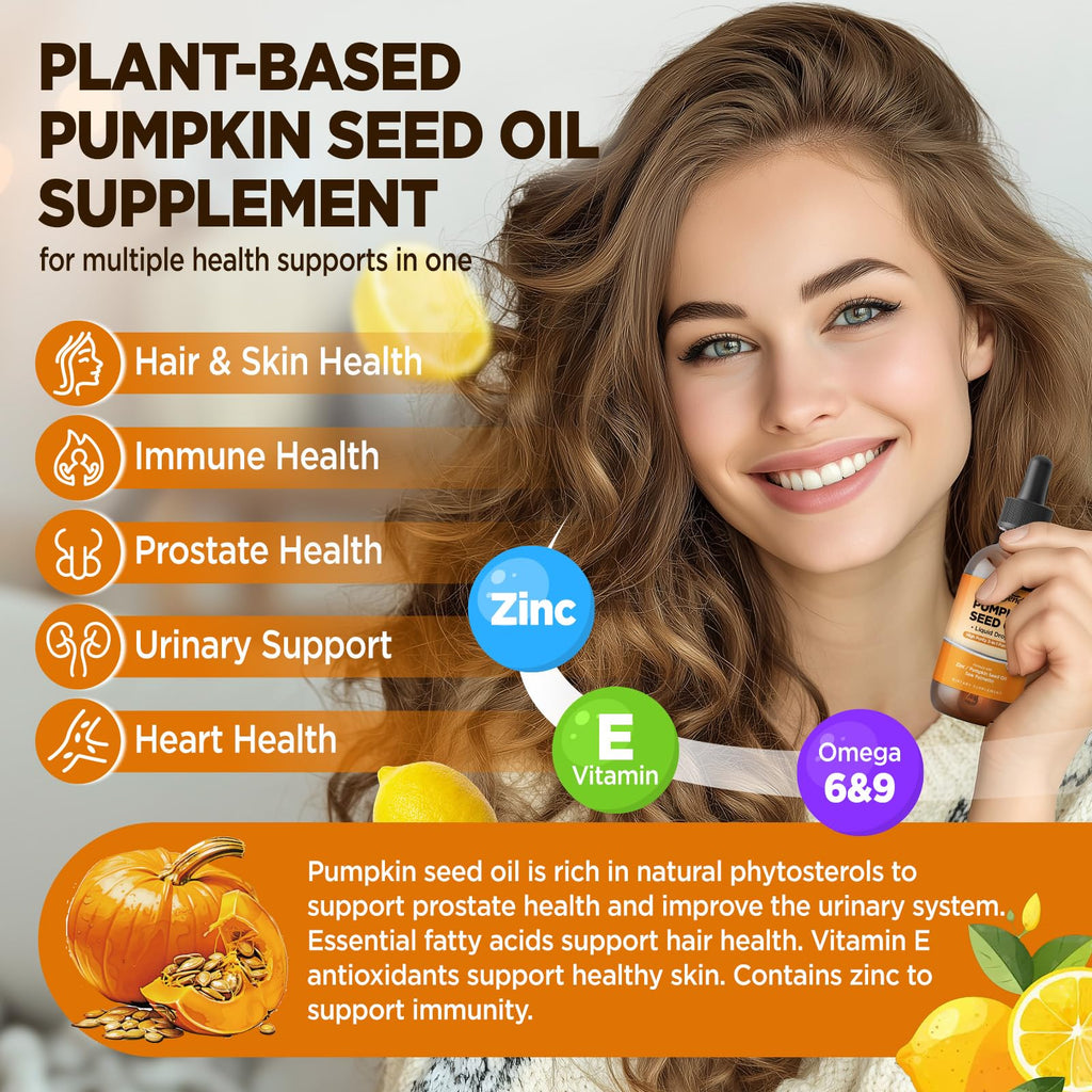 pumpkin seed oil liquid supplement