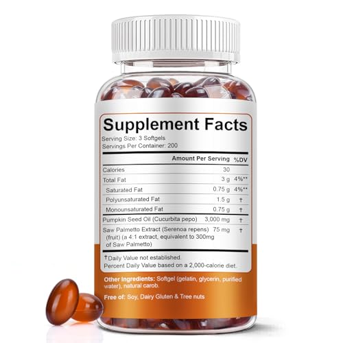 Pumpkin seed oil multivitamin for women