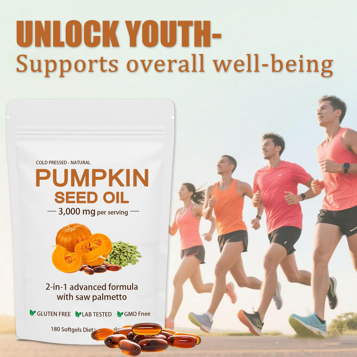 Pumpkin seed oil rich in nutrients