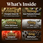 Pumpkin seed oil softgels convenience