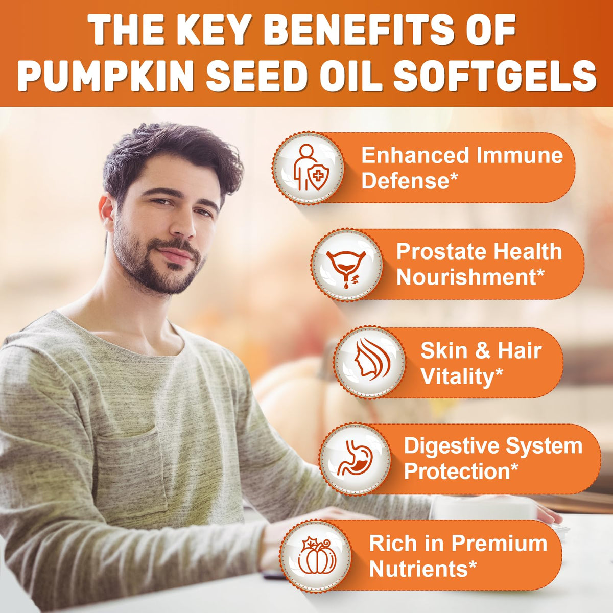 pumpkin seed oil softgels dosage