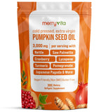 Pumpkin seed oil softgels for hair health