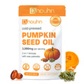 Pumpkin seed oil softgels for hair health