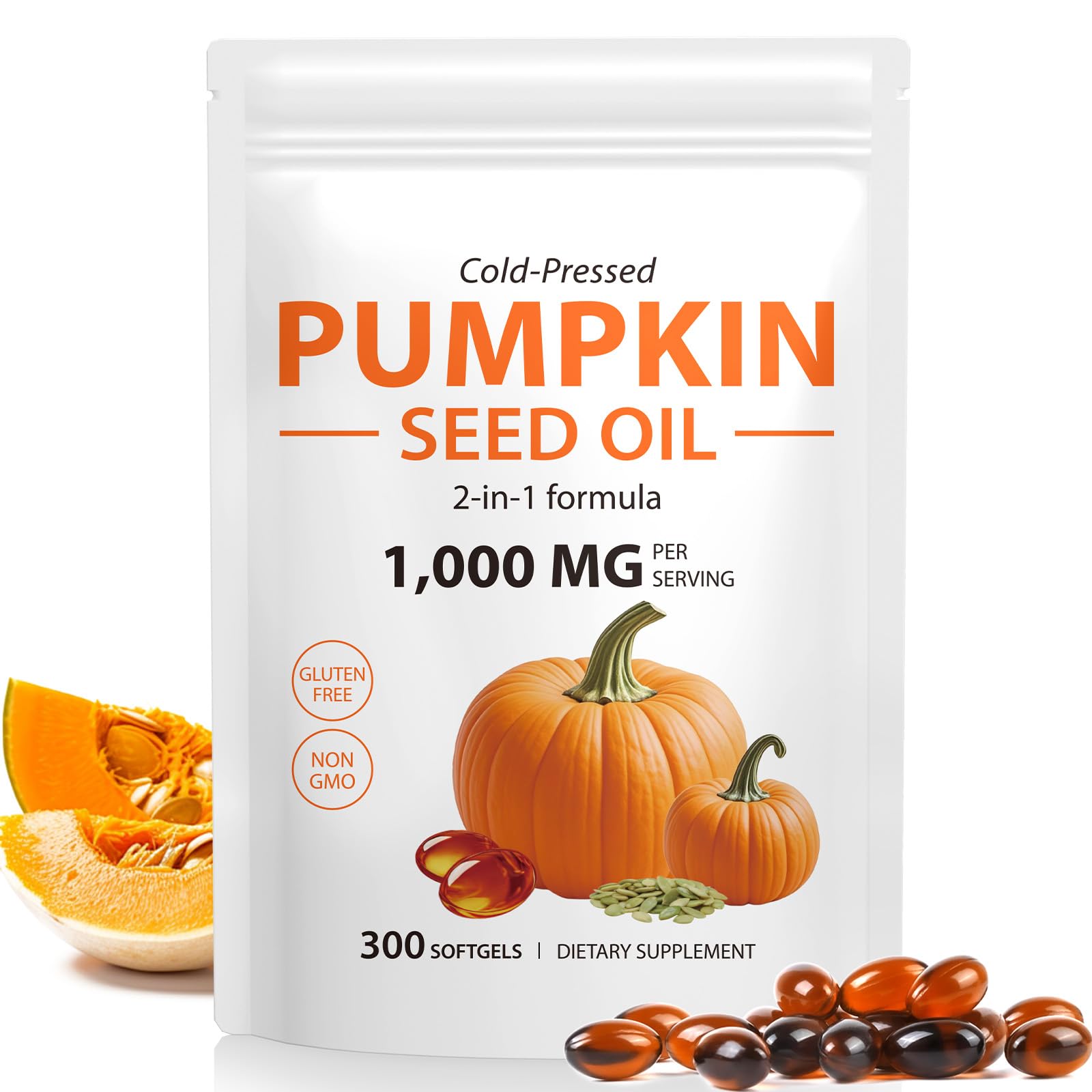 pumpkin seed oil softgels for hair health