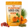 Pumpkin seed oil softgels for hair health