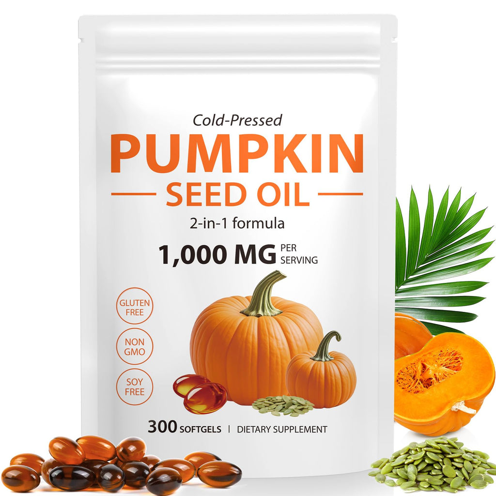 pumpkin seed oil softgels for health