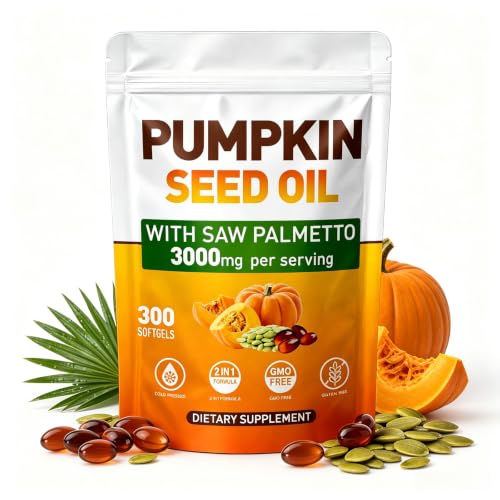 Pumpkin seed oil softgels for health