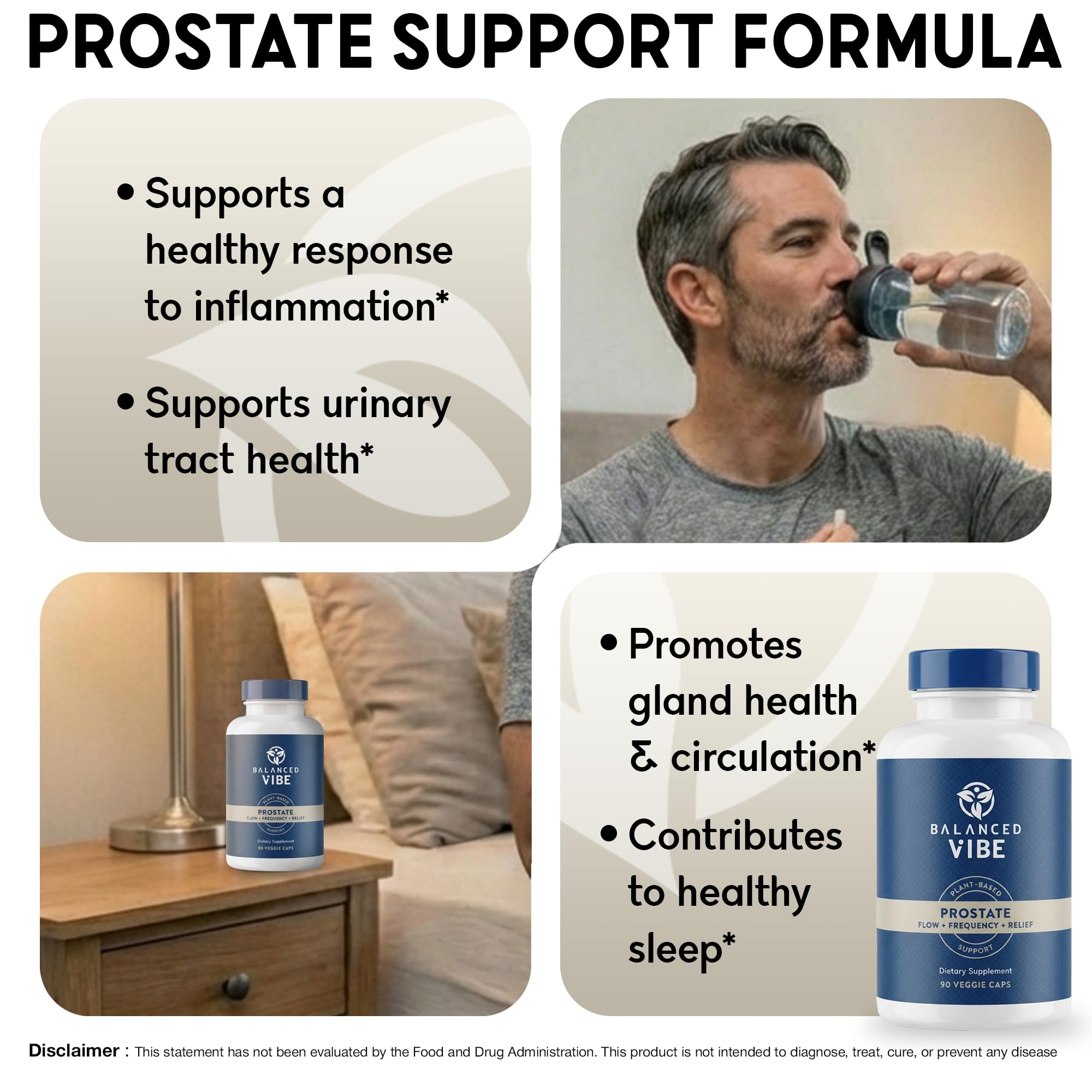 Pumpkin seed oil supports urinary flow
