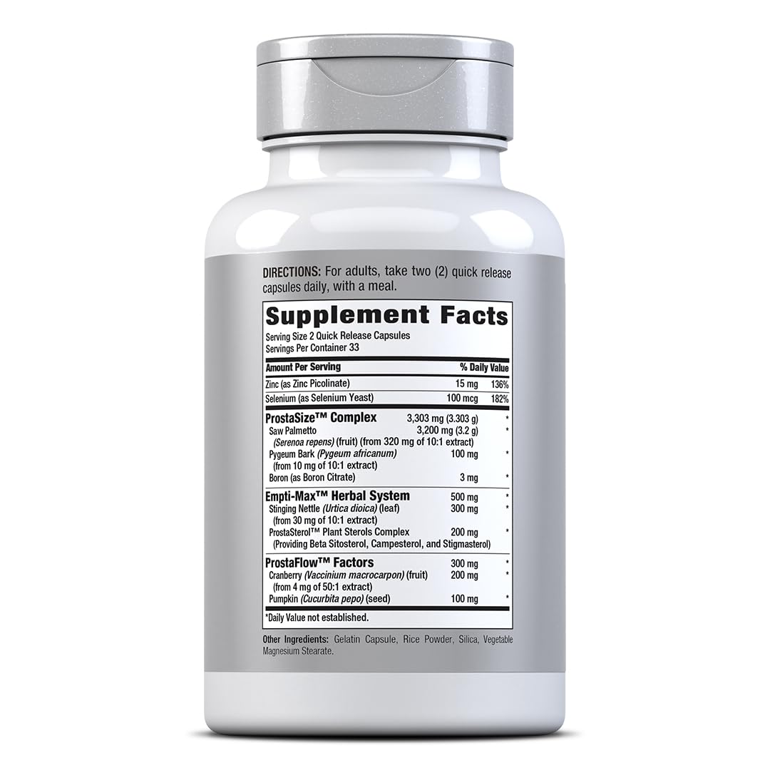 Pumpkin seed oil with saw palmetto benefits
