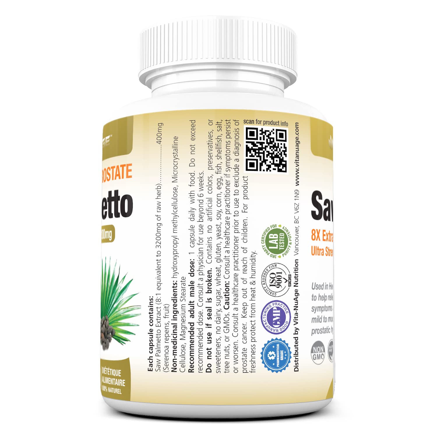 pumpkin seed oil with saw palmetto