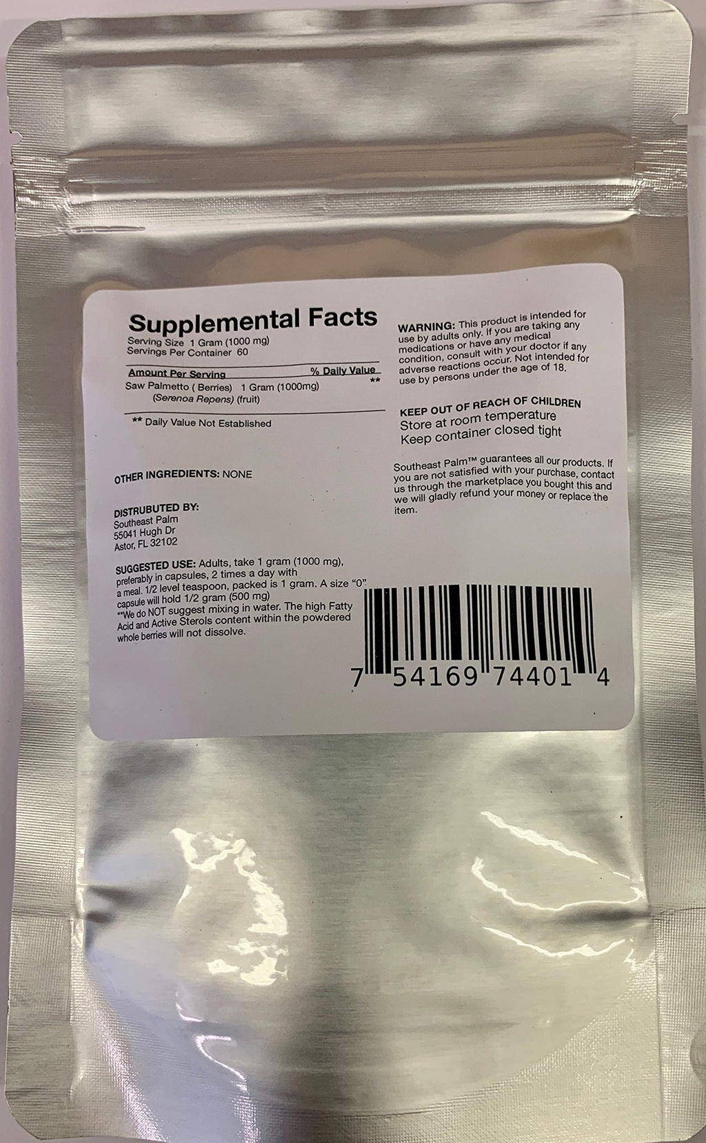 pumpkin seed oil with saw palmetto