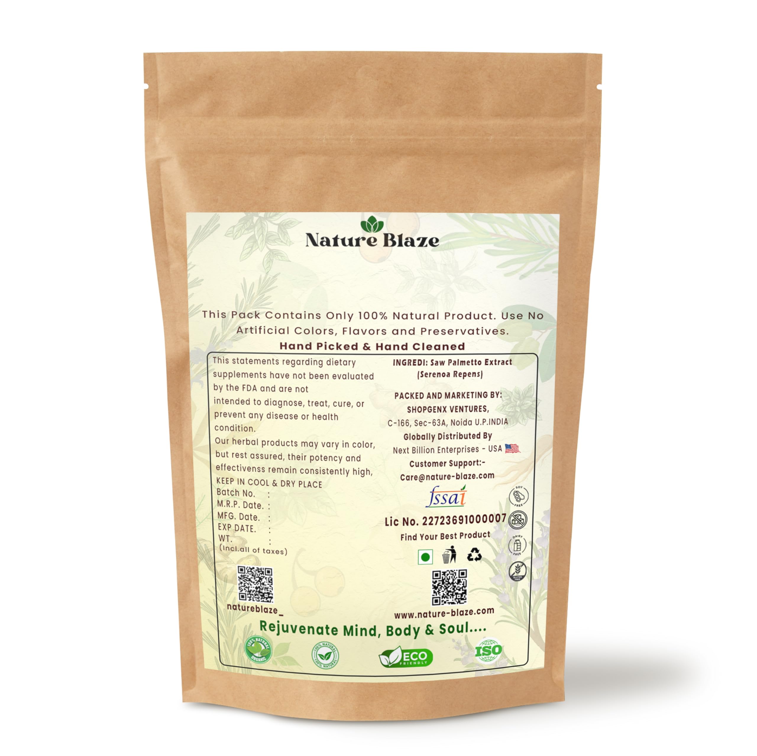 pumpkin seed oil with saw palmetto