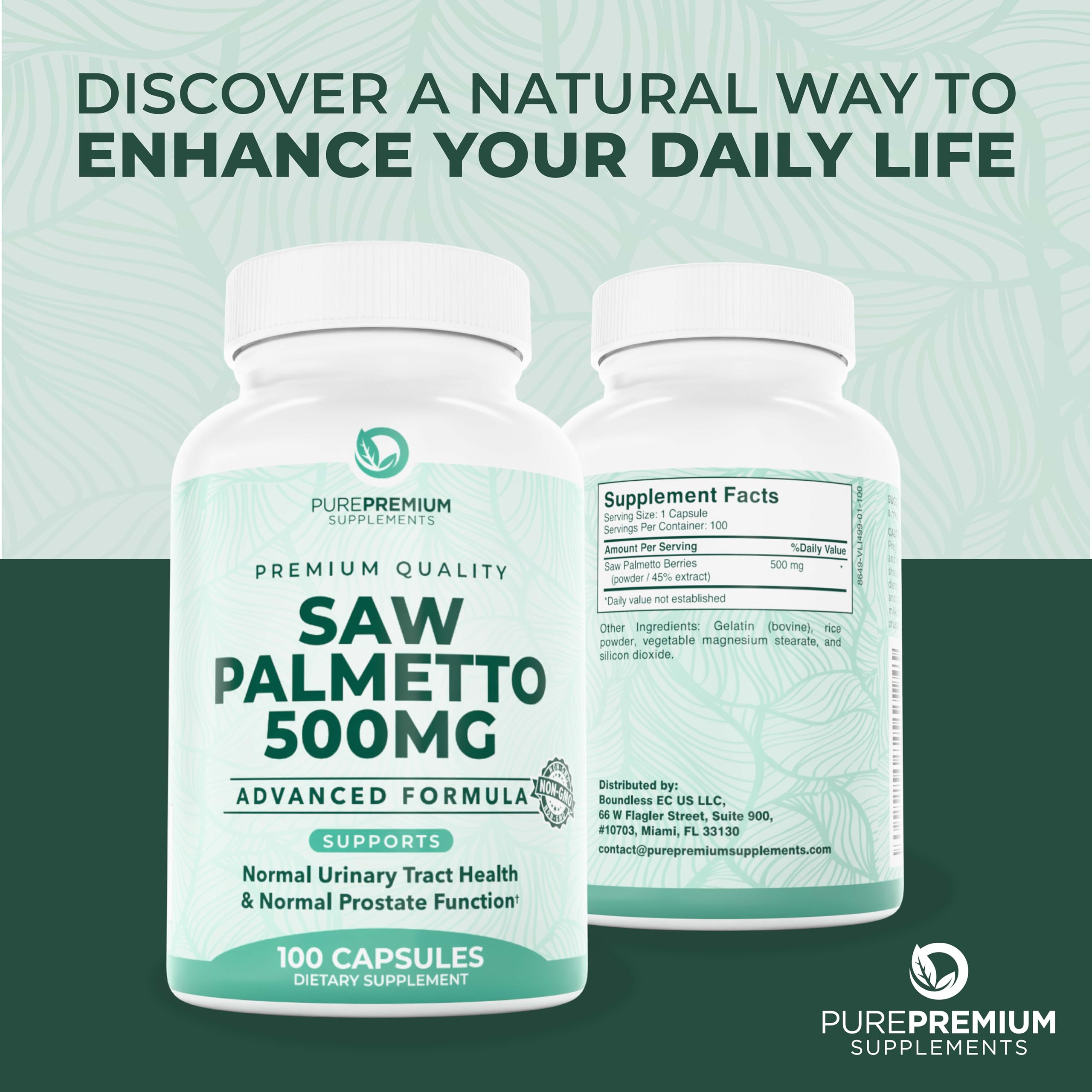 pumpkin seed oil with saw palmetto