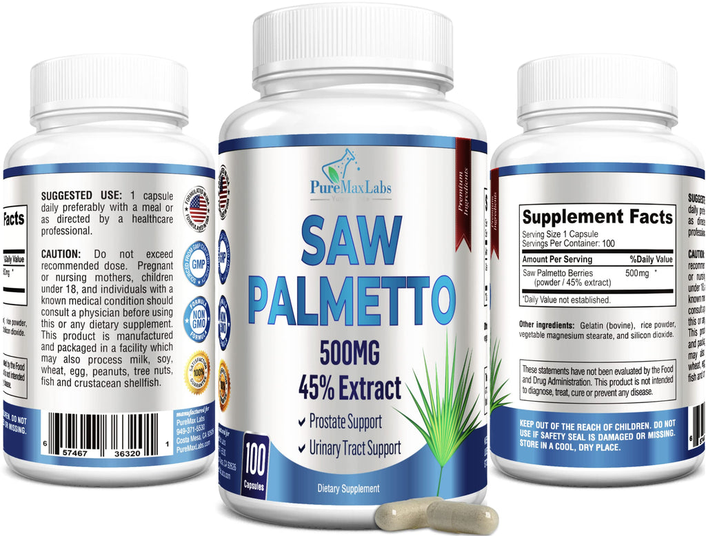 pumpkin seed oil with saw palmetto