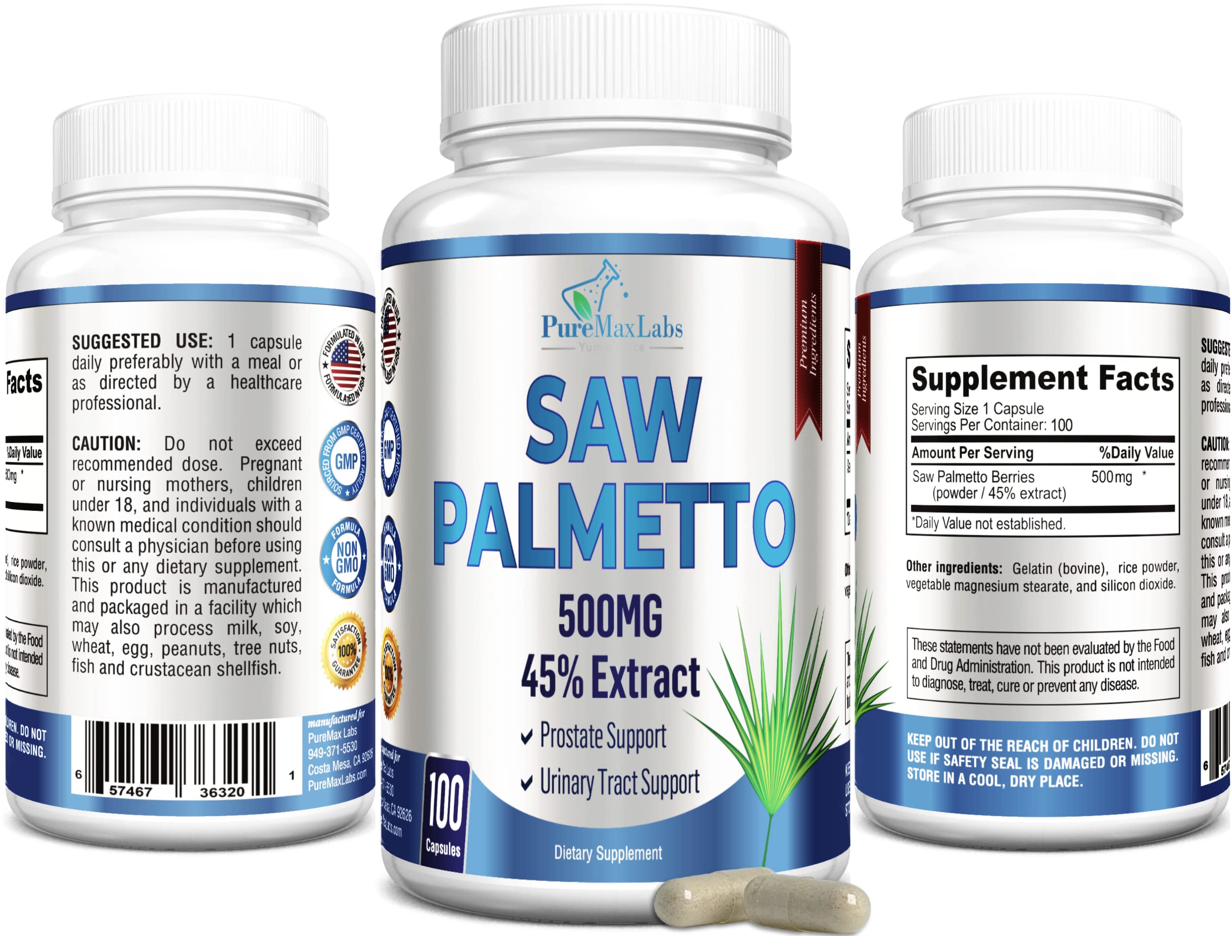 pumpkin seed oil with saw palmetto