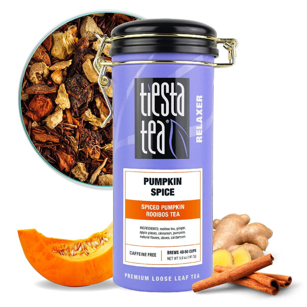 pumpkin spice rooibos herbal tea
