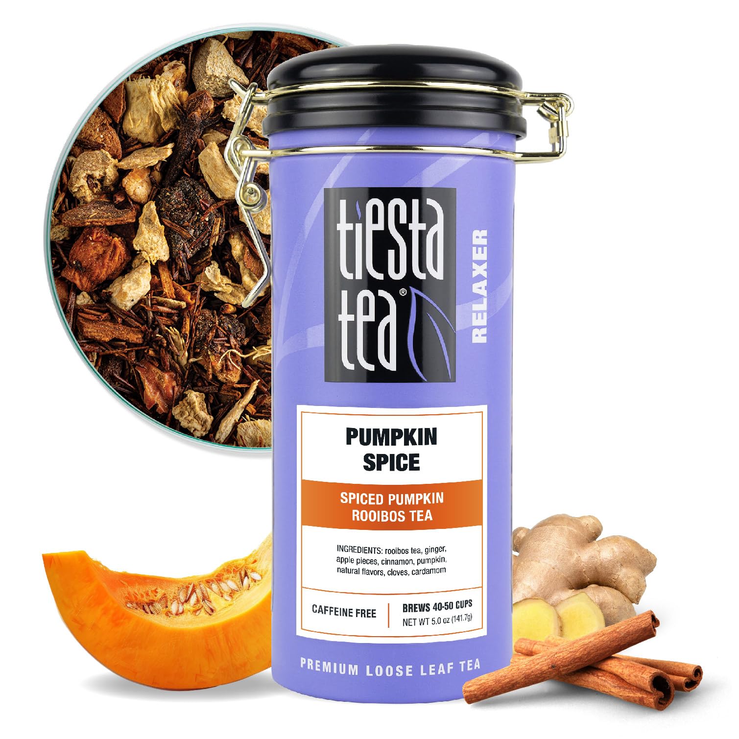 pumpkin spice rooibos herbal tea