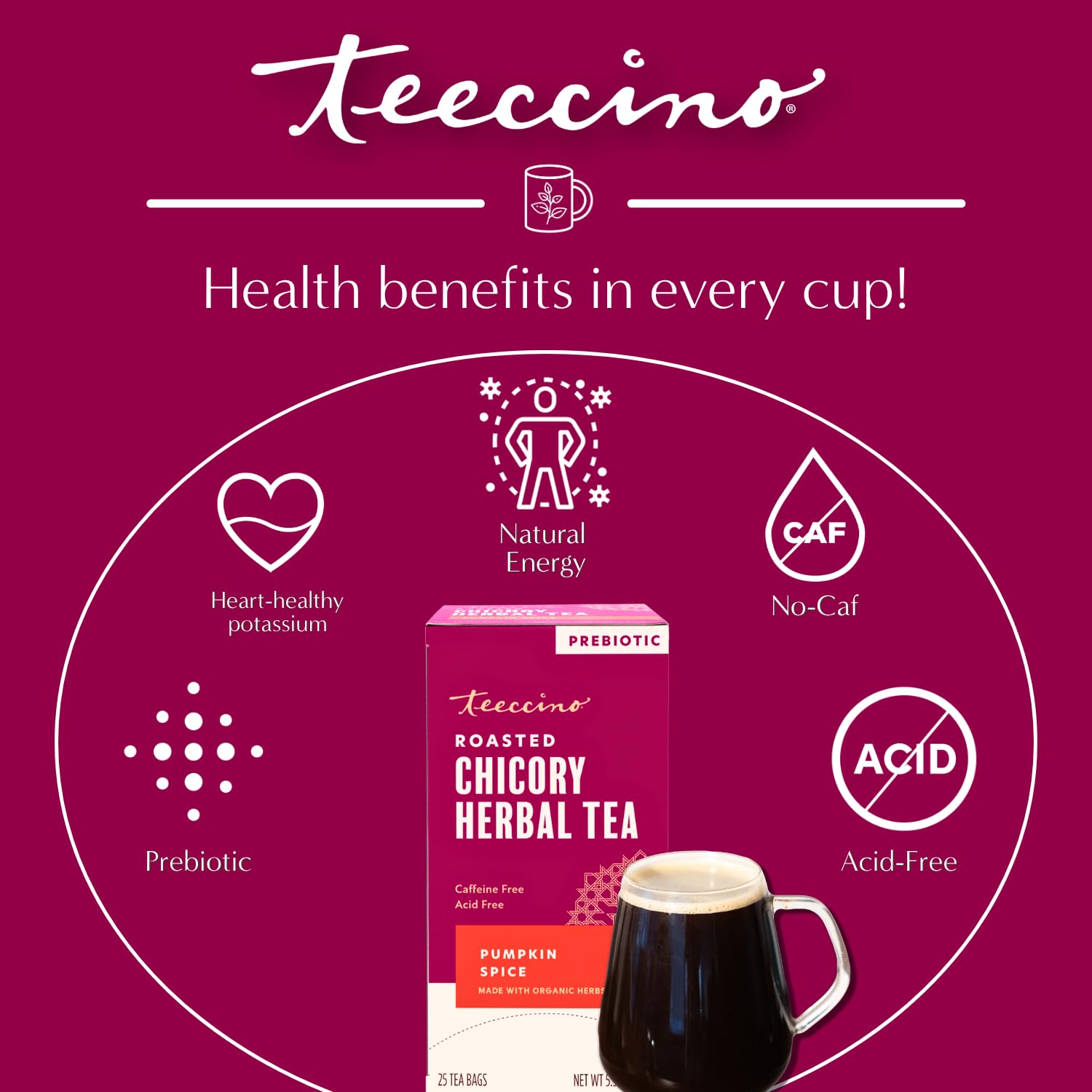Pumpkin Spice tea for cozy evenings