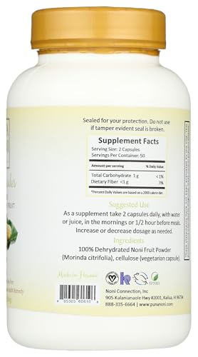 Puna Noni dietary supplements
