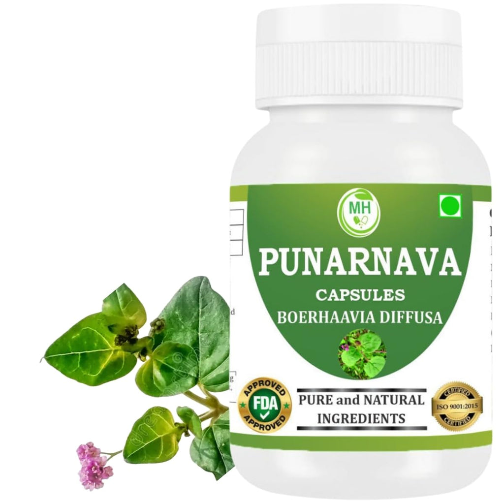Punarnava 500 mg herbal supplement