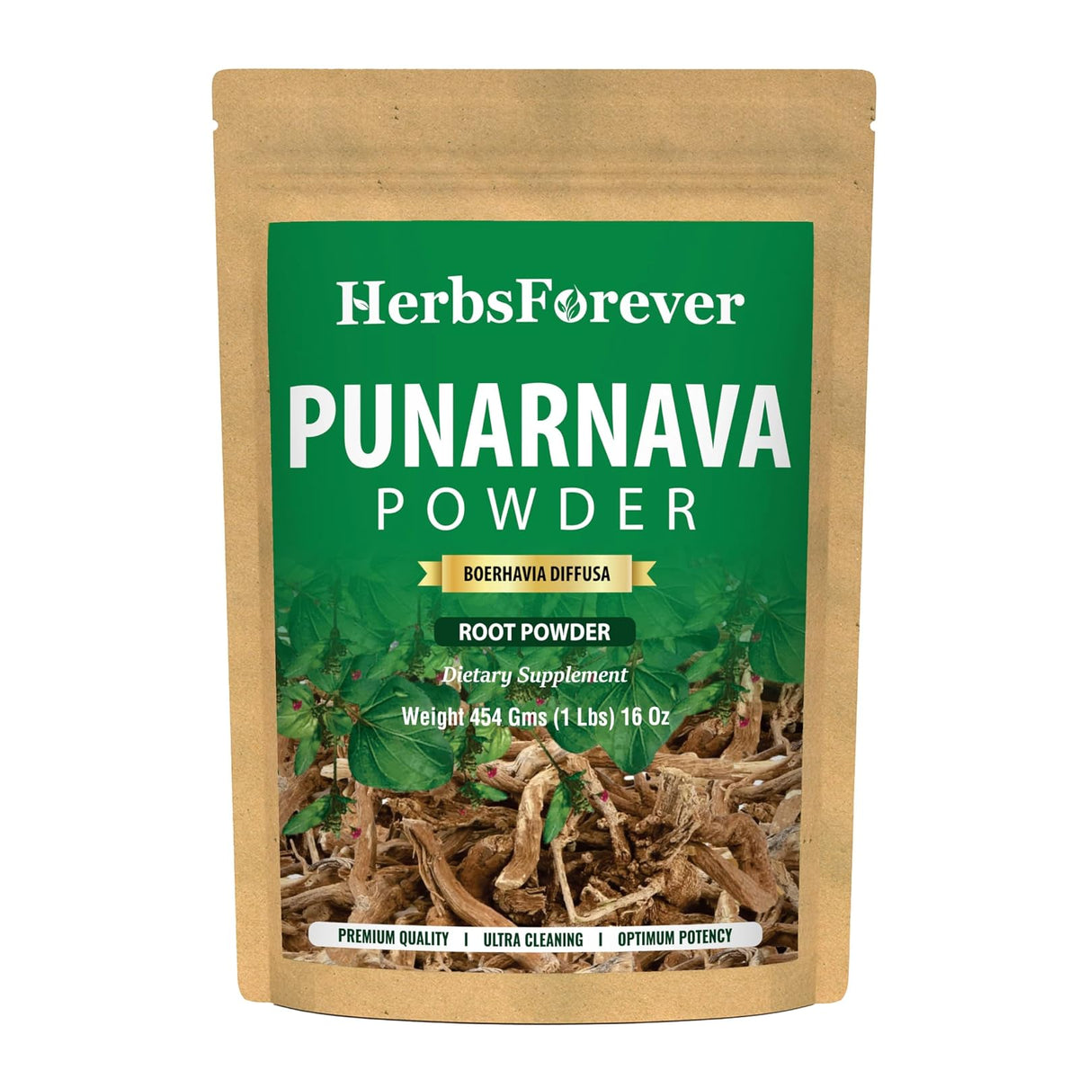 Punarnava root powder for wellness