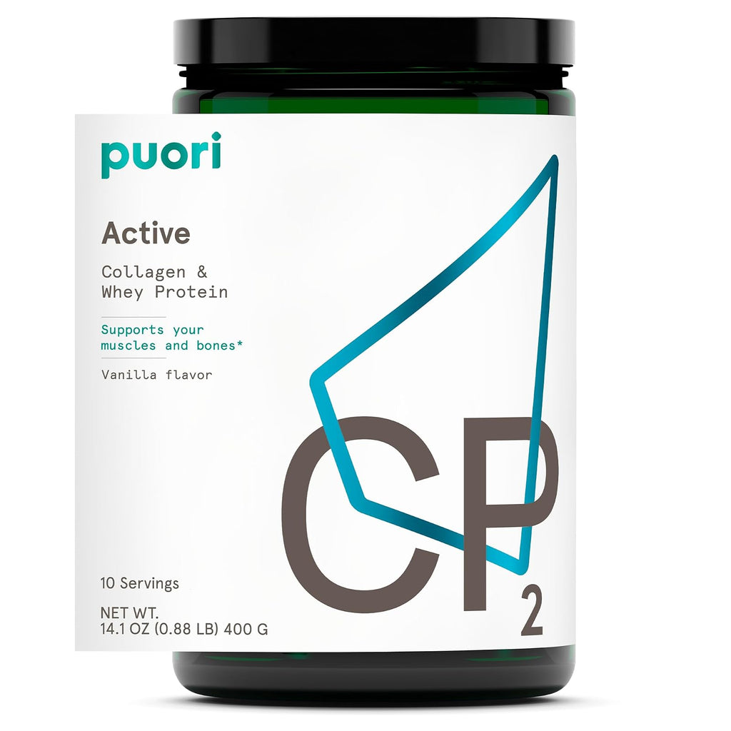 Puori collagen whey protein powder