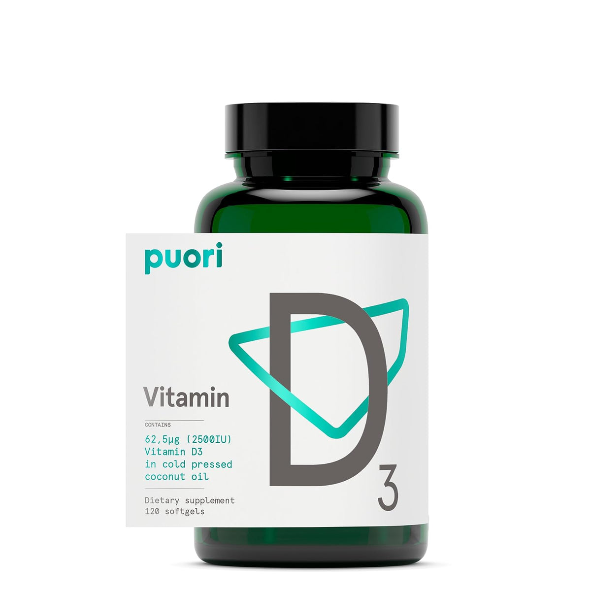 Puori Vitamin D3 softgels for immunity