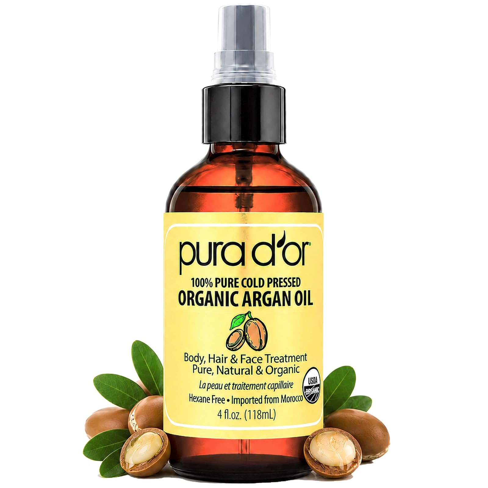 PURA D'OR Moroccan Argan Oil benefits