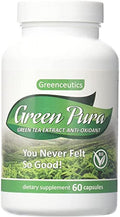 Pura green tea extract capsules
