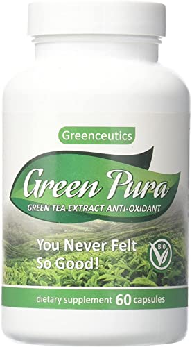Pura green tea extract capsules