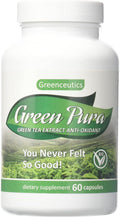 Pura green tea extract capsules