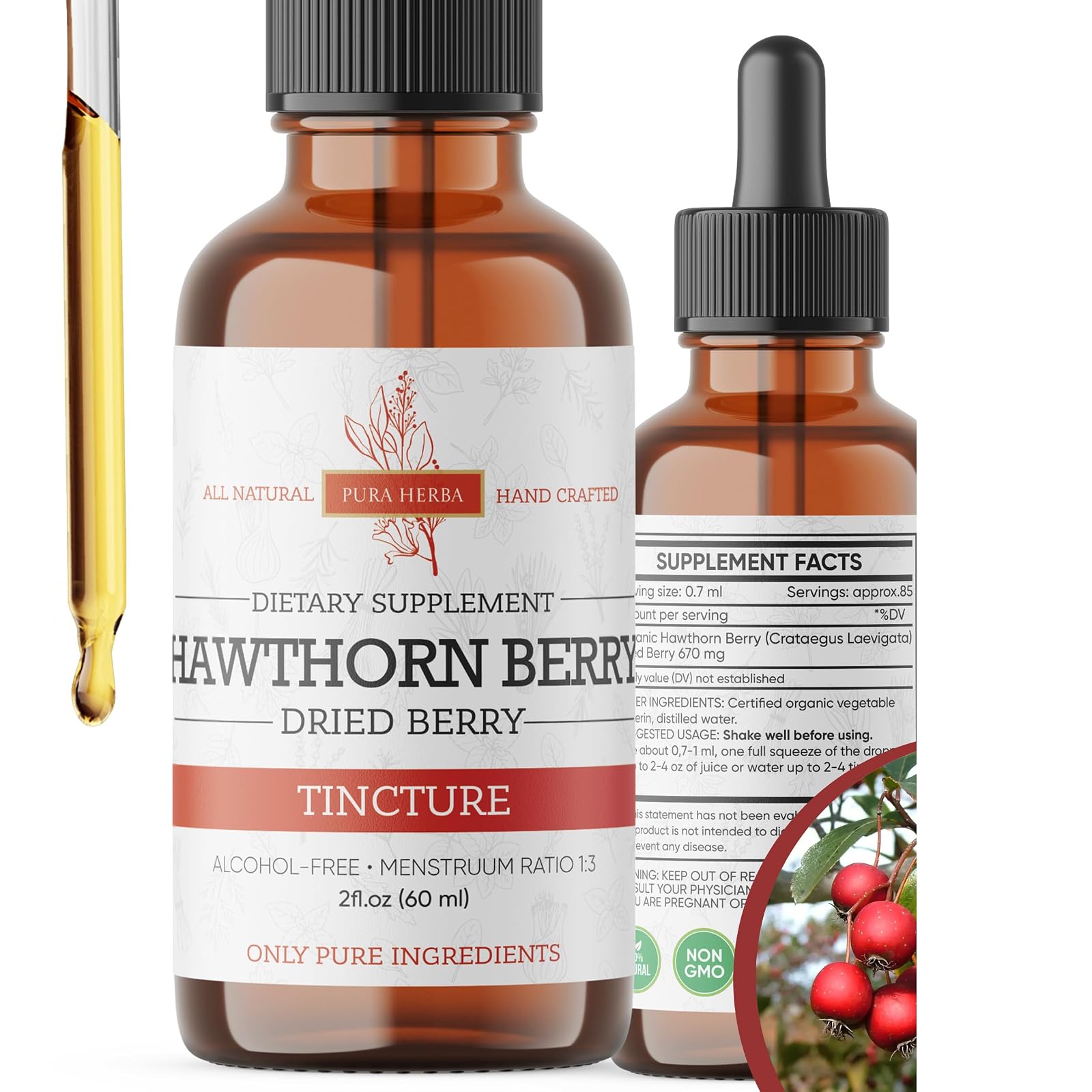 Pura Herba hawthorn berry extract benefits