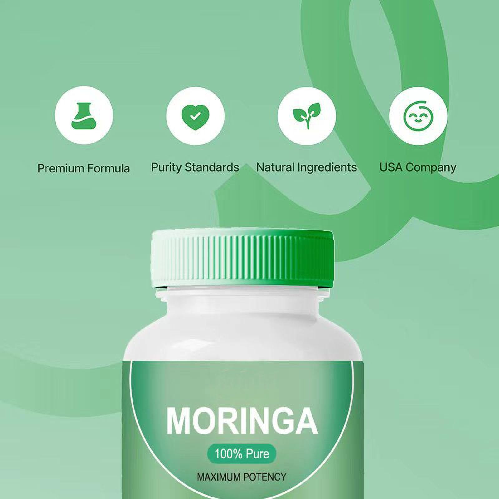 Pura Moringa Leaf antioxidant supplement
