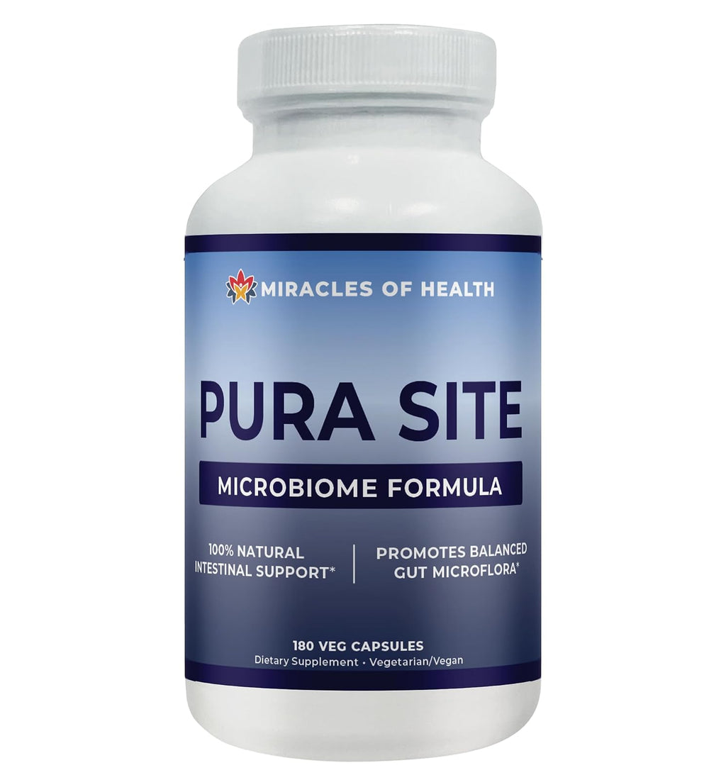 Pura Site intestinal health capsules