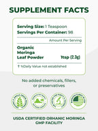PURA VIDA moringa powder benefits