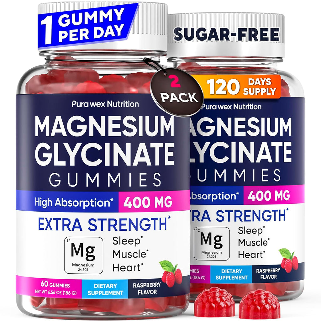 PURA WEX Magnesium Glycinate gummies