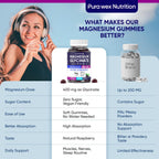 PURA WEX magnesium gummies for sleep