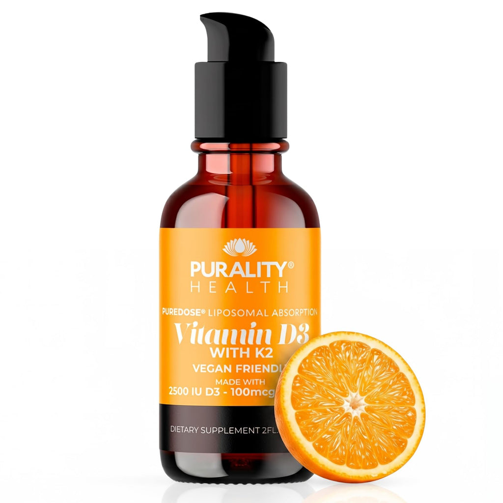 Purality Health vitamin D3 K2 drops