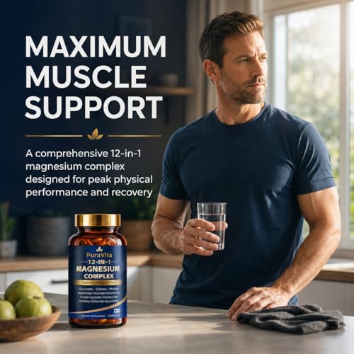 PURAVITA magnesium capsules for relaxation