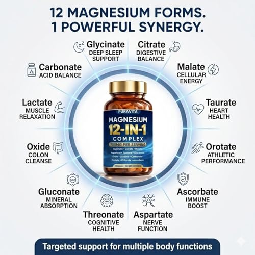 Puravita magnesium for better sleep